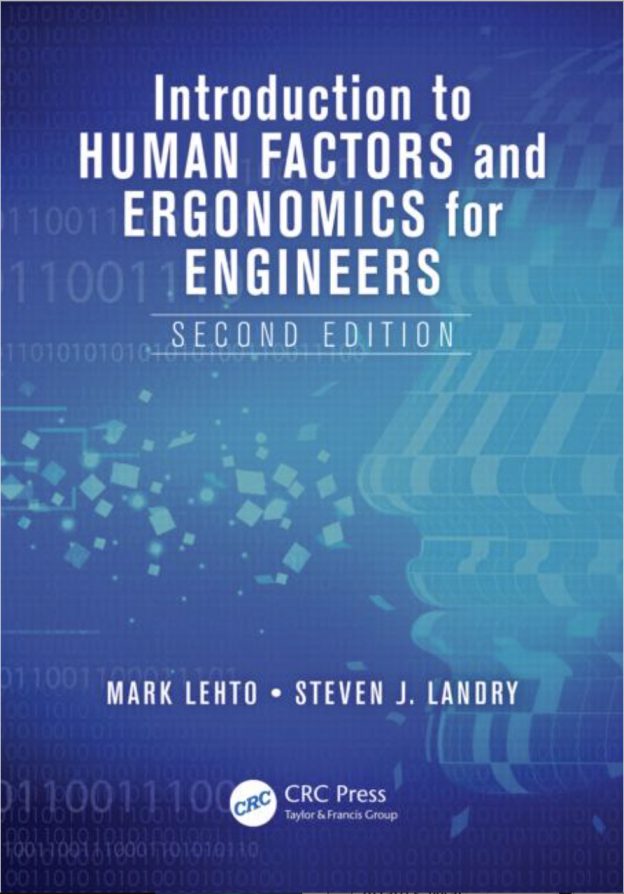 Human Factors & Ergonomics – Dr. Lehto’s Book – JM Miller Engineering, Inc.